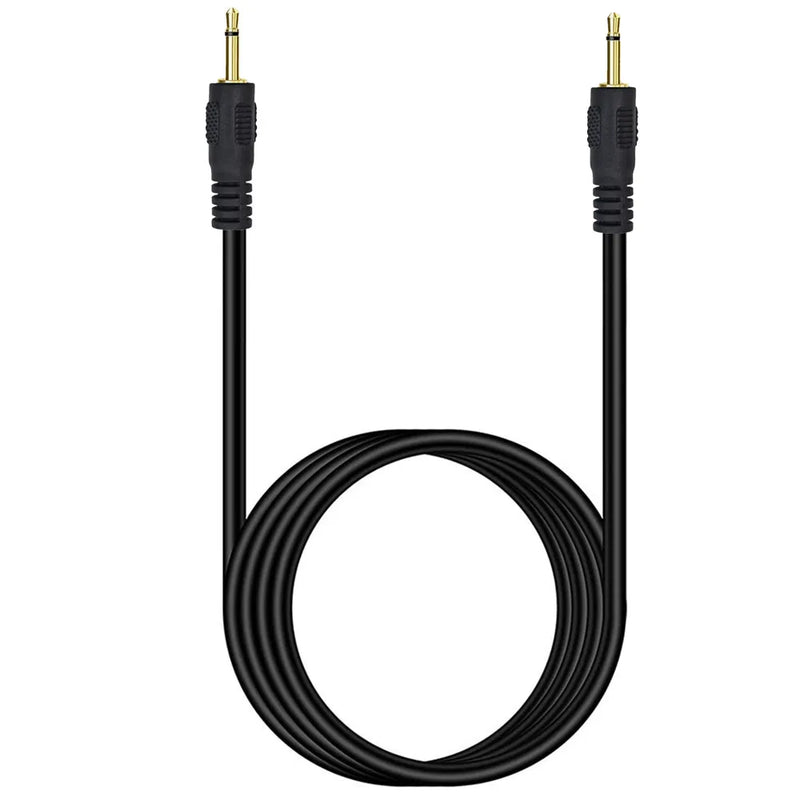 2.5mm 1/8" TS Monaural Mini Mono Male to Male Audio Cable