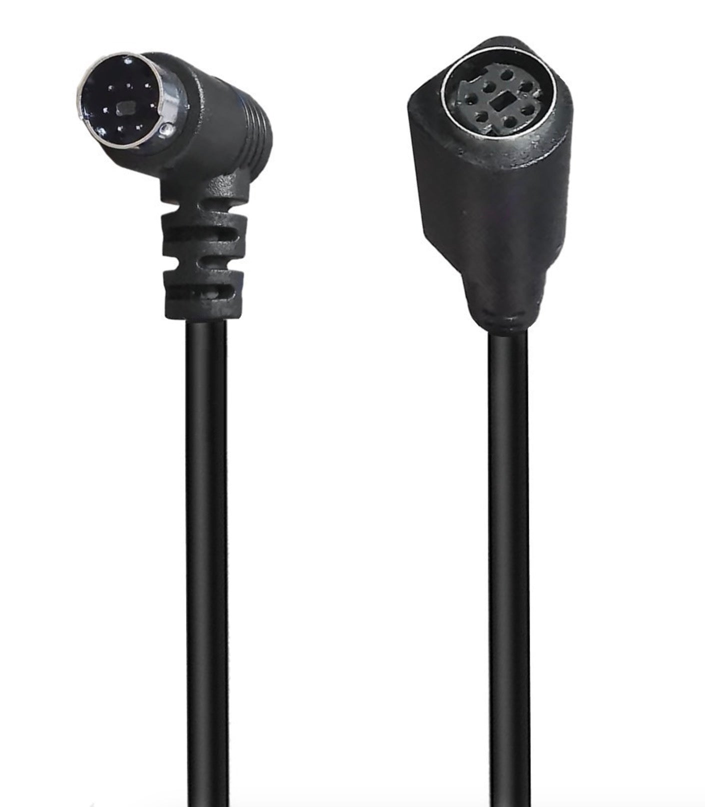 Mini DIN 7-Pin Male to Female Audio Video Extension Cable