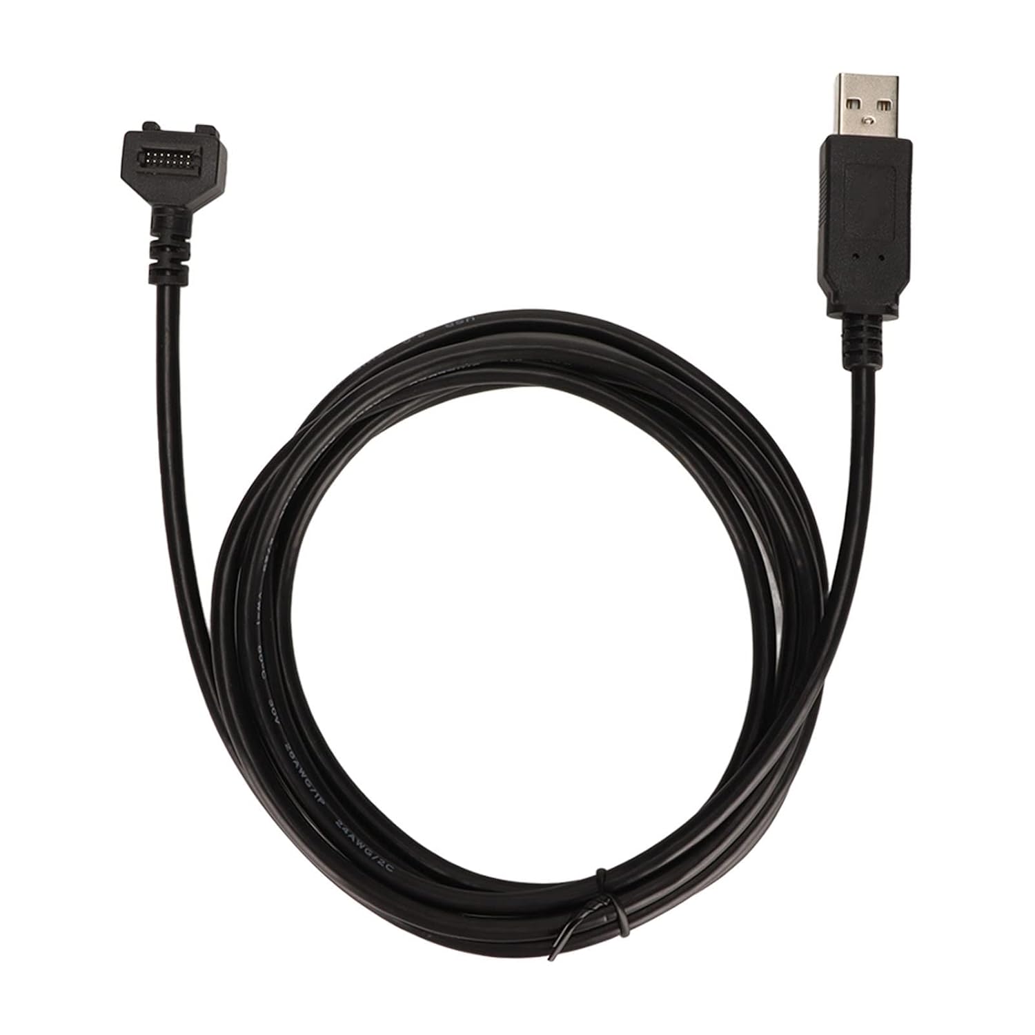 USB Cable for Verifone VX820 VX810, Dual 14 Pin IDC to USB AM 480 Mbps