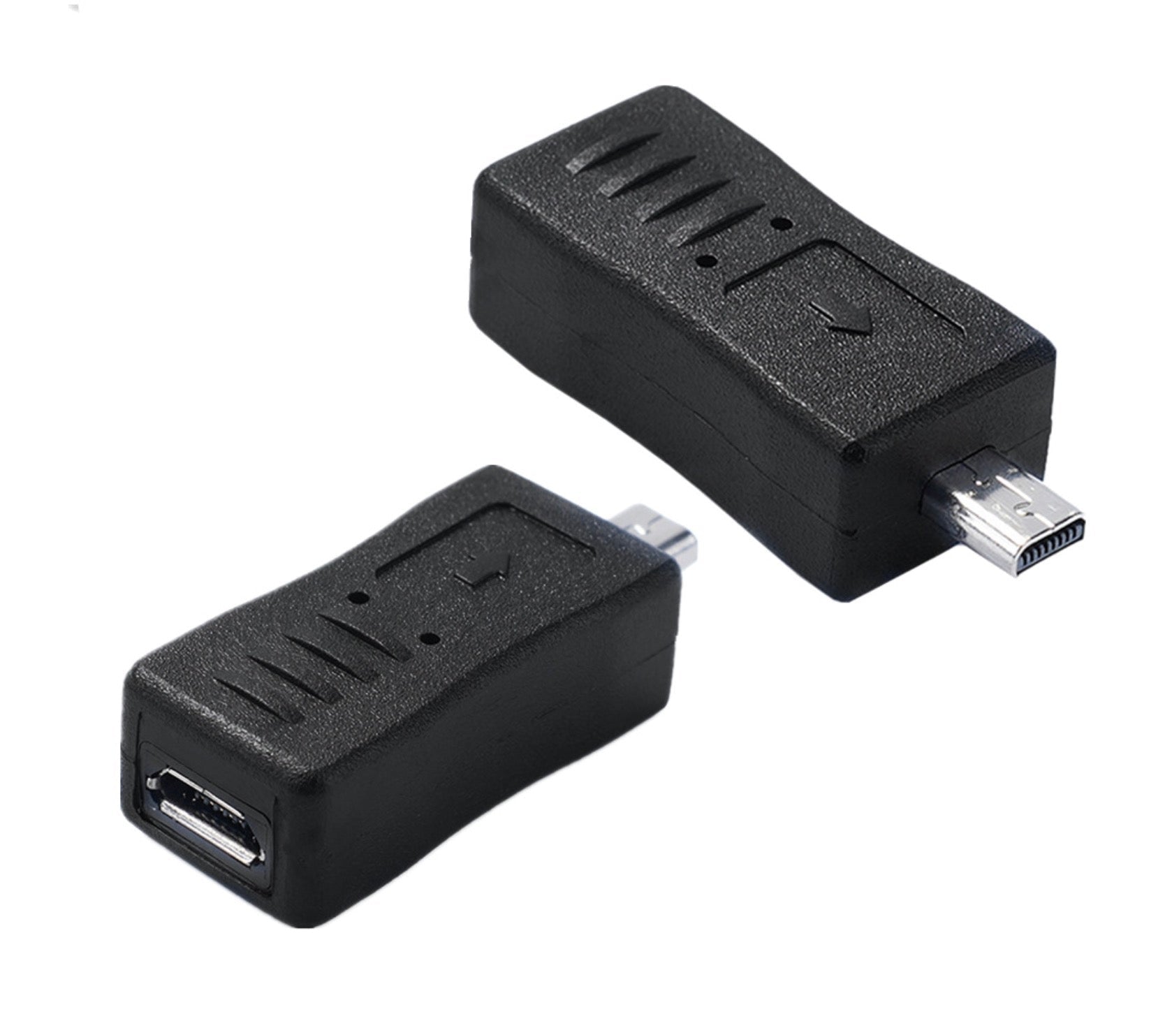 Micro USB Female to 8 Pin Mini B Male Data Sync Power Supply Camera Ex