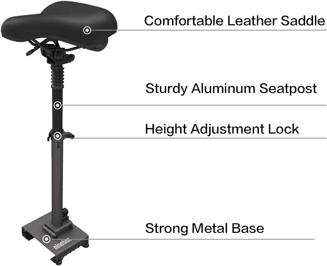 Segway Ninebot Electric Scooter Seat Saddle for MAX G30P and G30LP, Ad